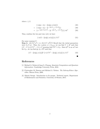Solovay Kitaev theorem | PDF