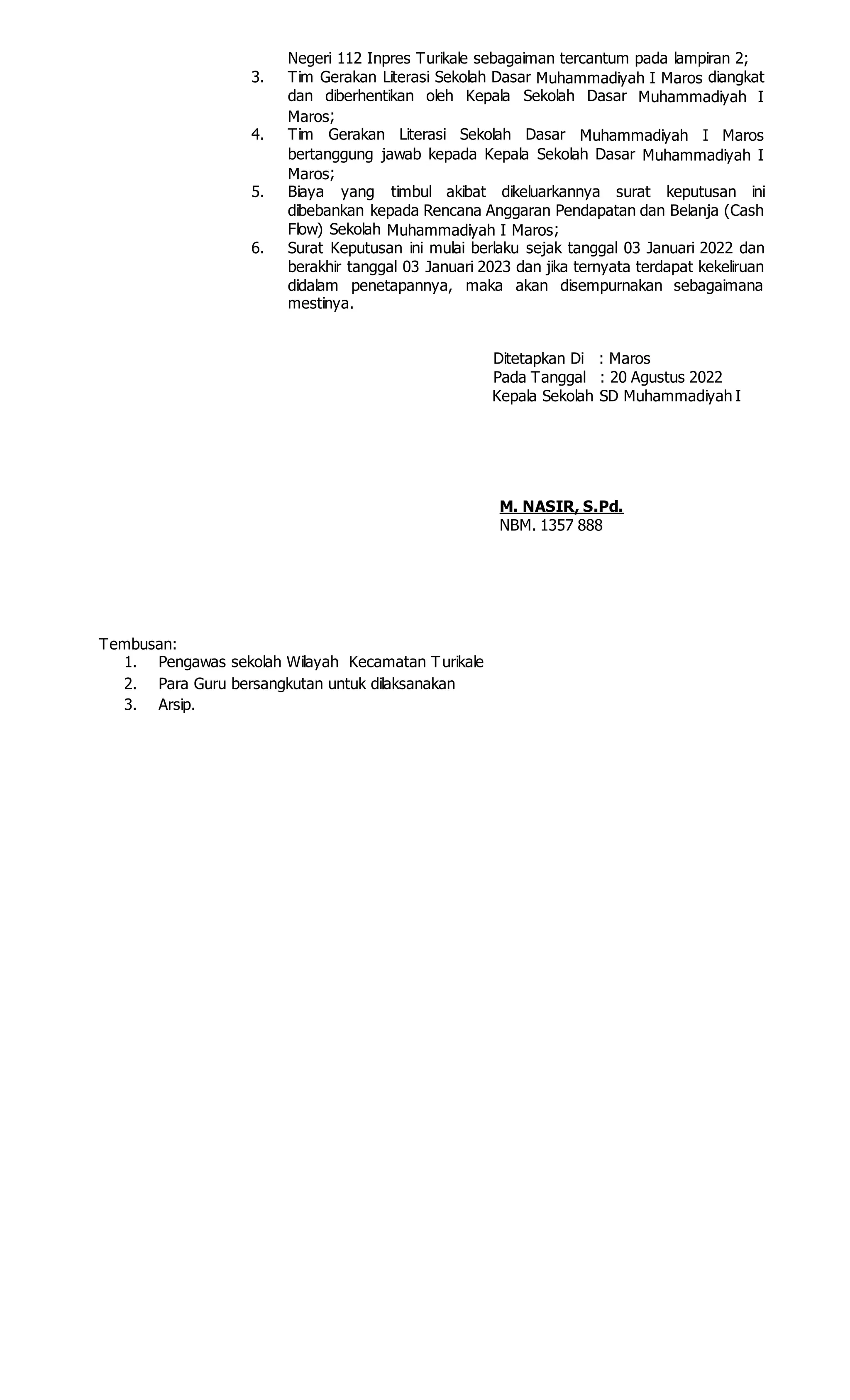 SK Tim Literasi 2022_SDN 112 Inpres Turikale.doc