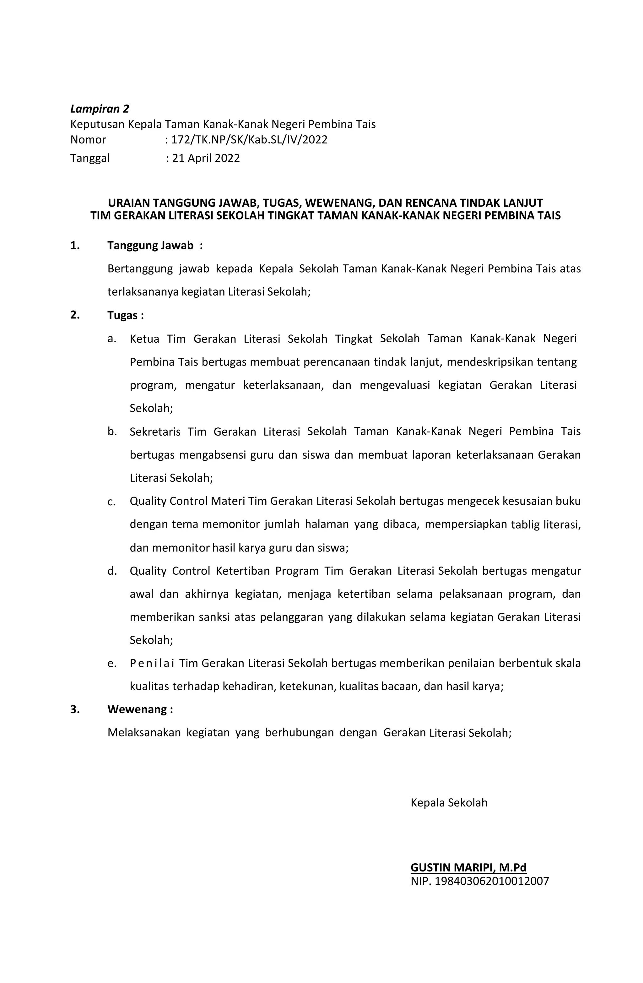SK Tim Literasi Sekolah.doc