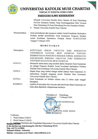 Sk tim redaksi jurnal jksp | PDF