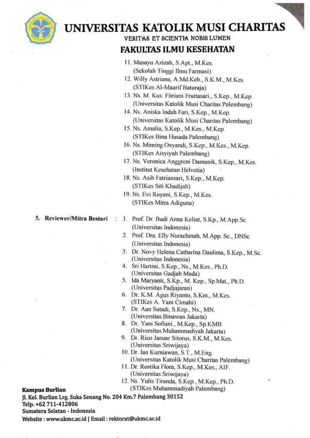 Sk tim redaksi jurnal jksp | PDF