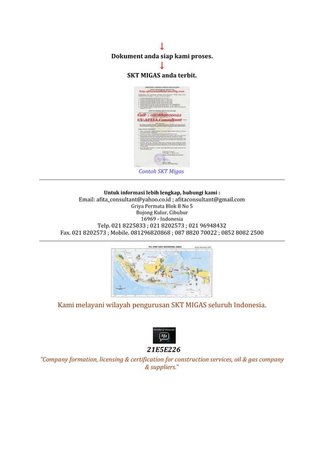 SKT MIGAS | PDF