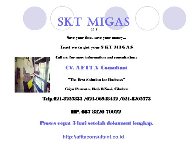 SKT MIGAS | PPT