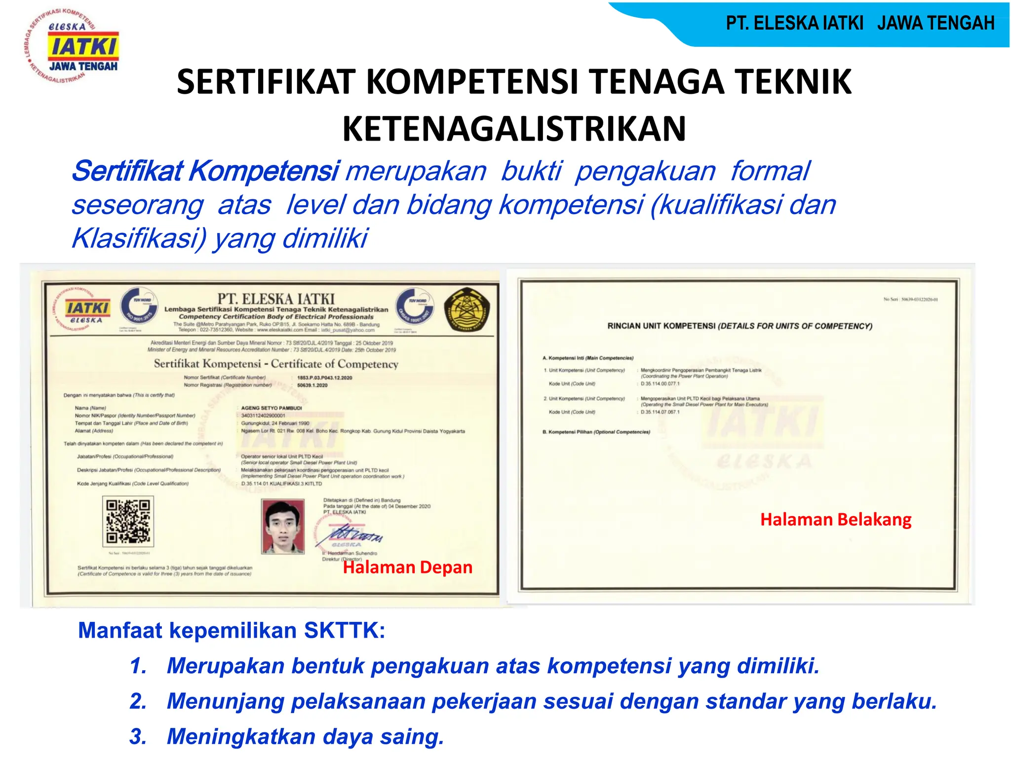 Sertifikasi Ketenagalistrikan untuk Teknisi | PDF