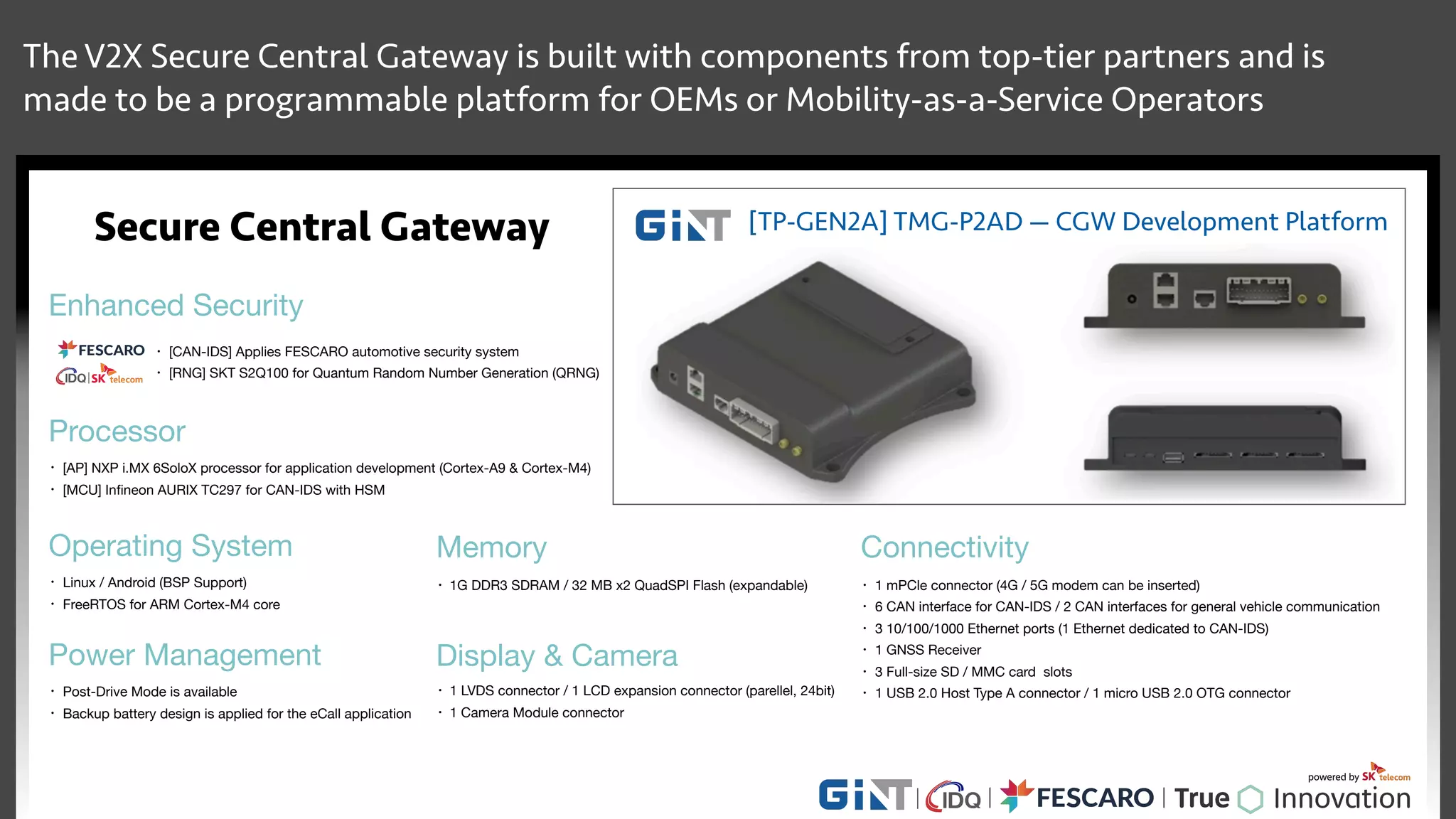 V2X Secure Central Gateway | PDF
