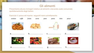 La cucina italiana | PPTX