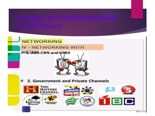 school and community/linkages and networking | PPTX