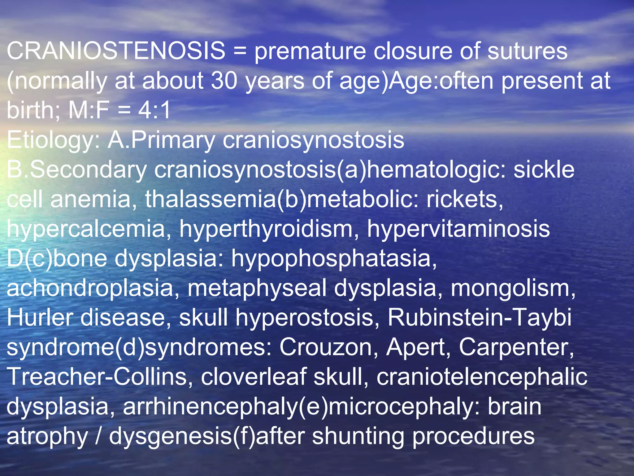 Infant Skull Radiographs | PPT