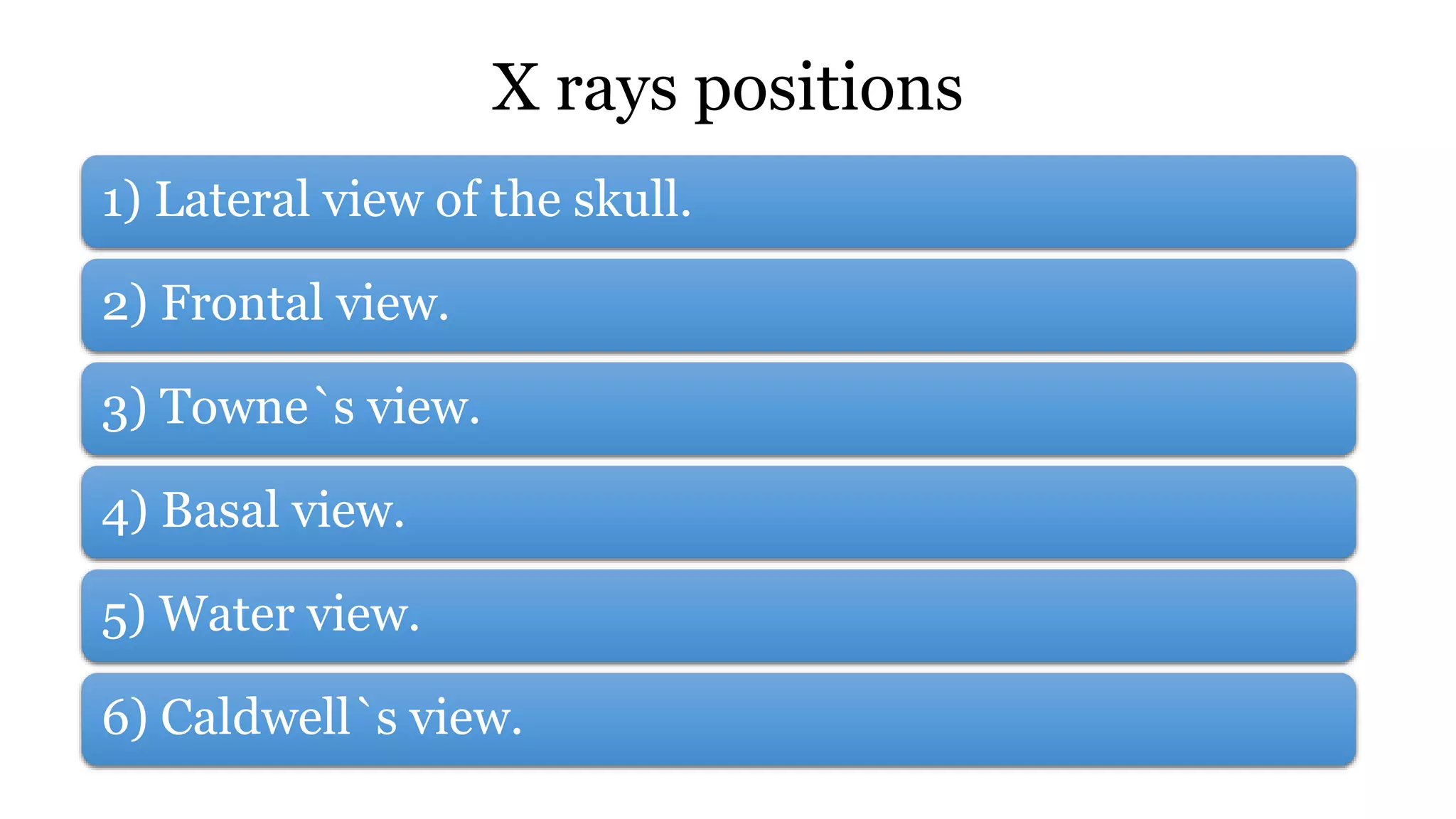 Skull X-Ray | PPTX