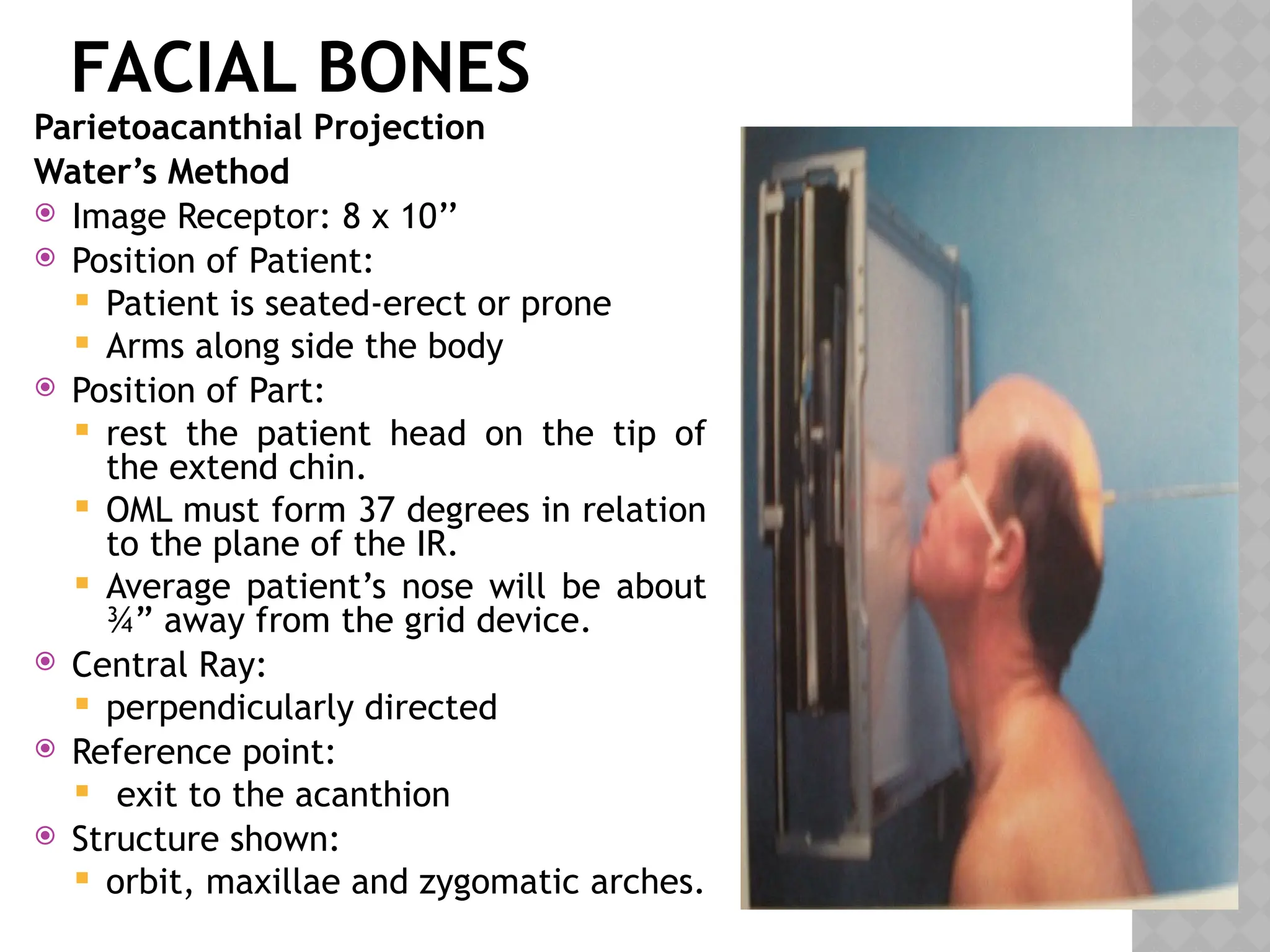 Radiographic positioning II. Skull positioning | PPTX