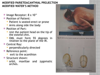 Radiographic positioning II. Skull positioning | PPTX