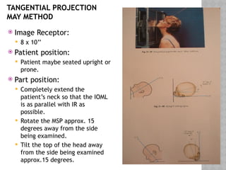 Radiographic positioning II. Skull positioning | PPTX