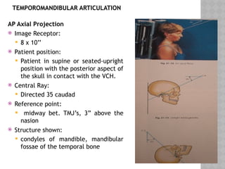 Radiographic positioning II. Skull positioning | PPTX