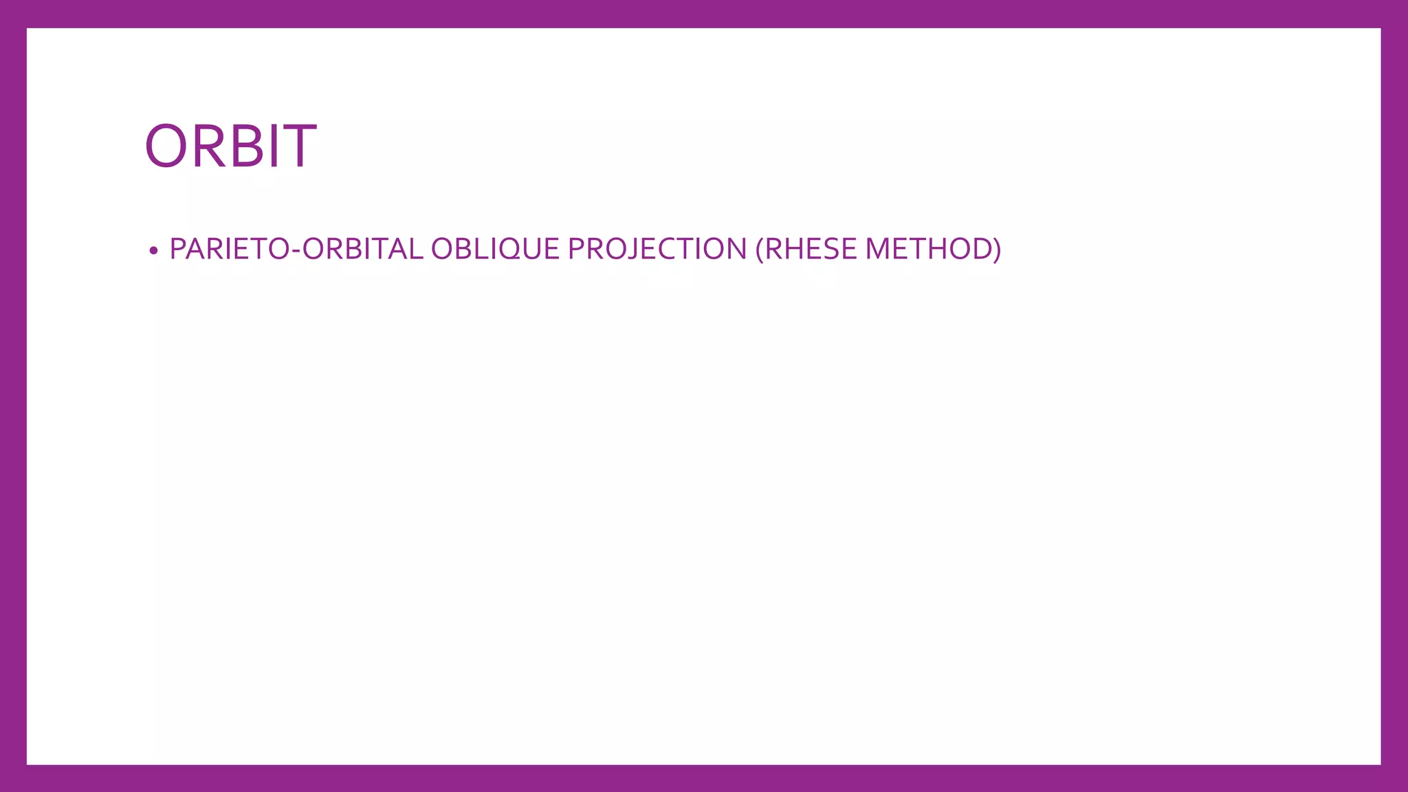 Skull Radiography techniques and reporting | PPTX