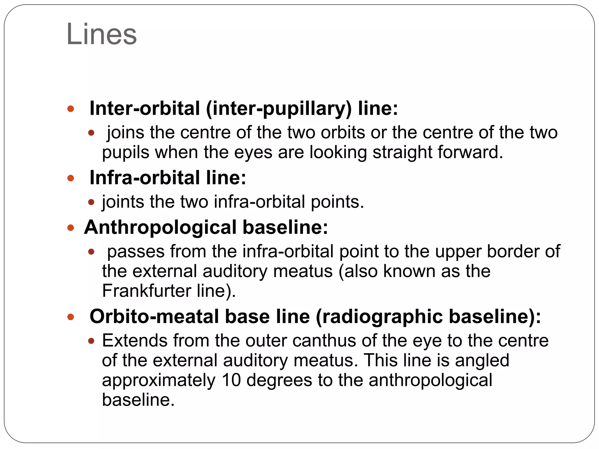 Skull anatomy and positioning | PPTX
