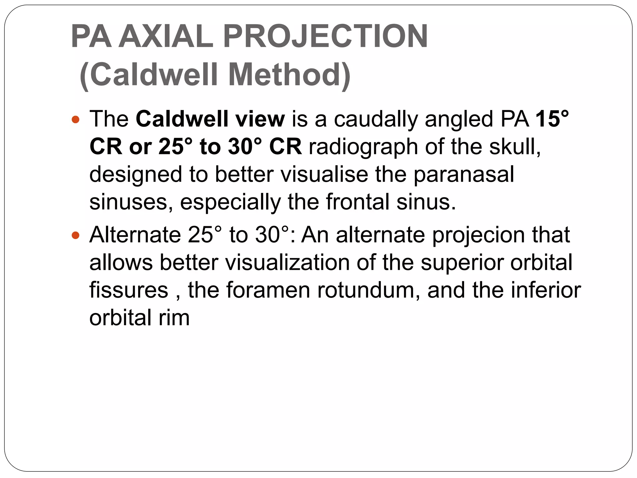 Skull anatomy and positioning | PPTX