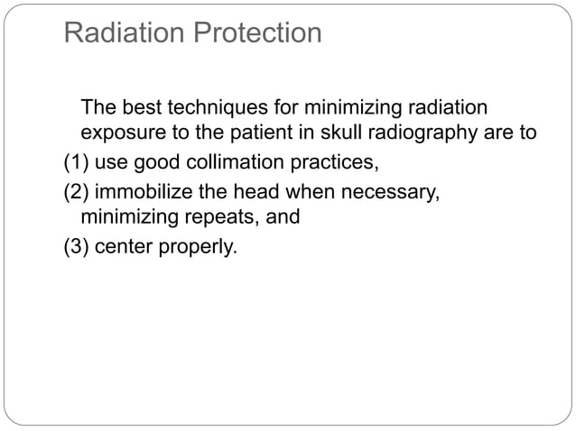 Skull anatomy and positioning | PPTX