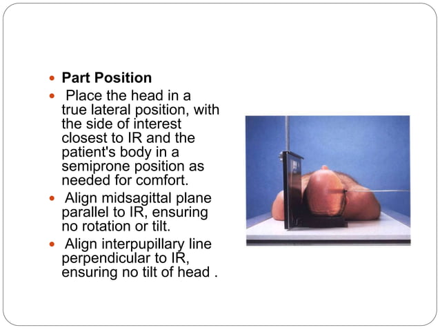 Skull anatomy and positioning | PPTX