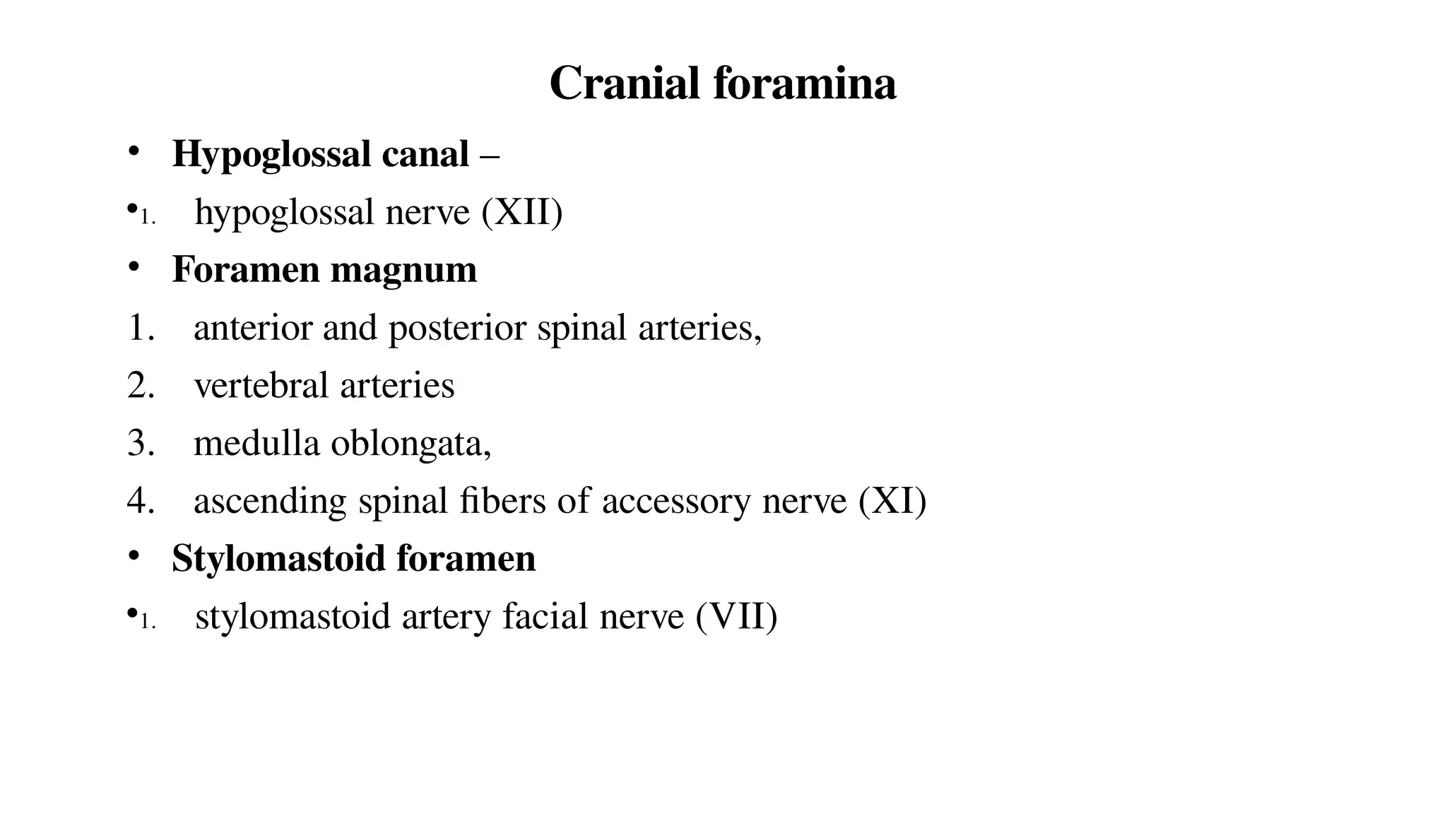 SKULL AND FORAMINA in anatomy science of mbbs | PPTX