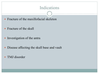 Skull and maxillofacial radiography | PPTX