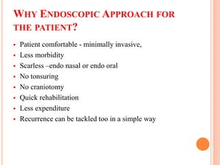 Endoscopic SKULL BASE surgery | PPTX