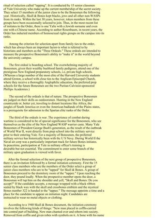 George Bush, Skull & Bones and the New World Order | PDF