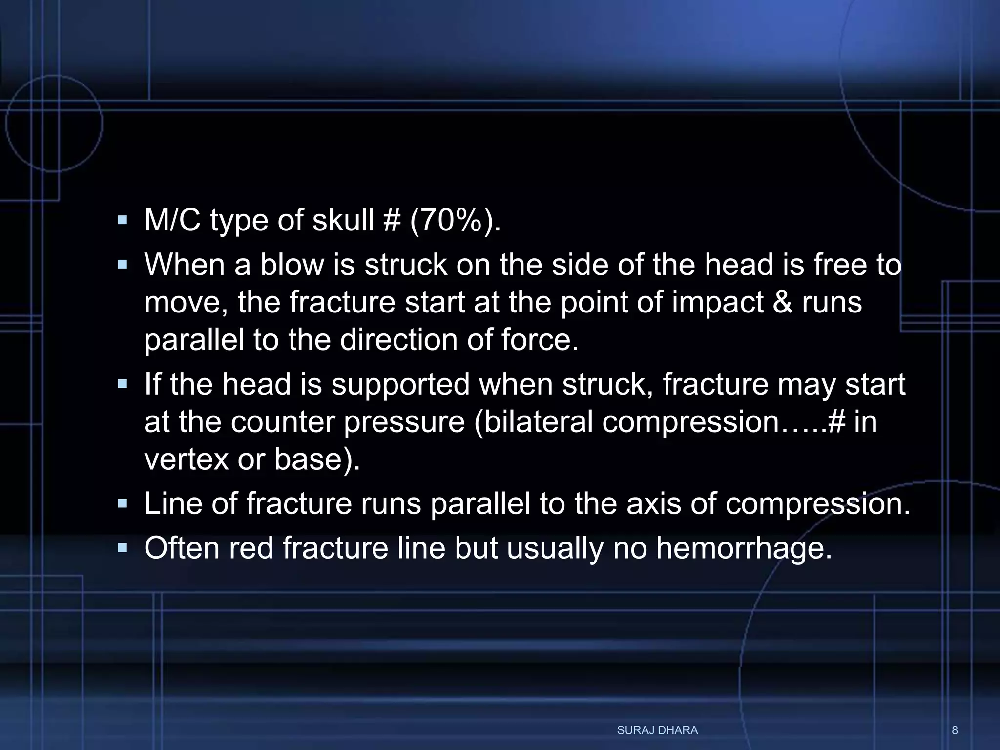 Skull fractures (Regional injury part - 1) | PPTX
