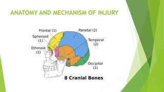 Skull fractures in adults | PPTX