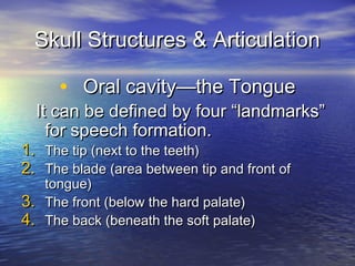 HIS 120 Skull Structure and Articulation | PPT