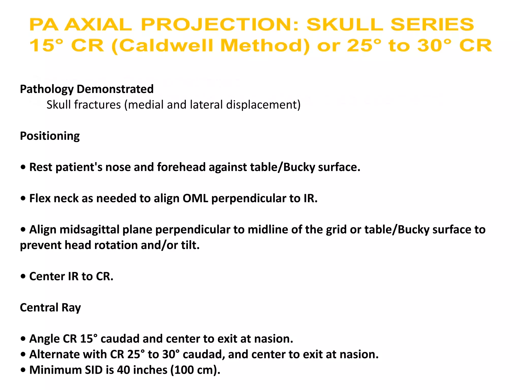 Plain X-ray SKULL | PPTX