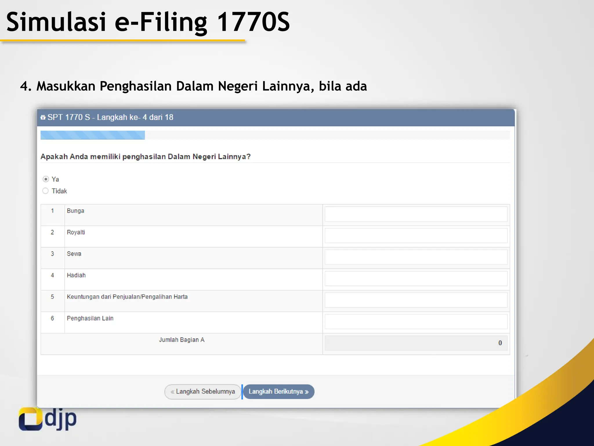 Cara Pengisian Efiling-Cara Pengisian Efiling | PDF