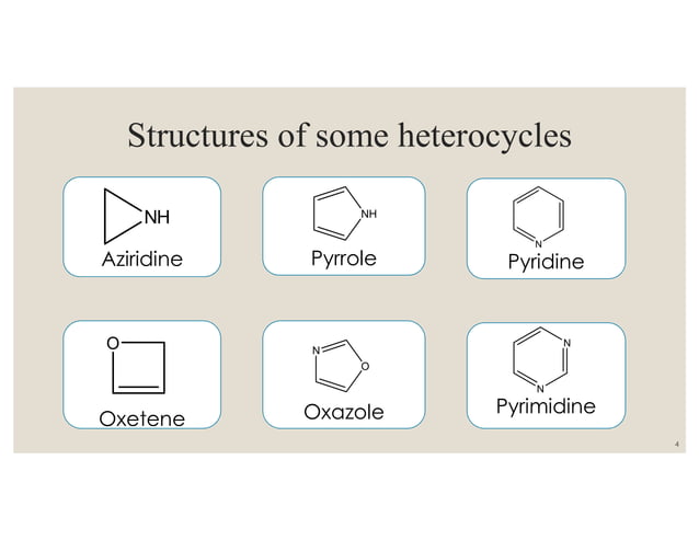 Strategies for Heterocycle ring synthesis | PDF | Chemistry | Science