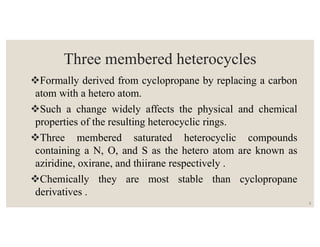 Strategies for Heterocycle ring synthesis | PDF