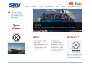 SKV group web side | PPTX