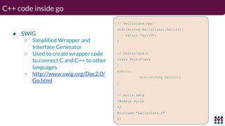 Comparing C and Go | PPTX | Programming Languages | Computing