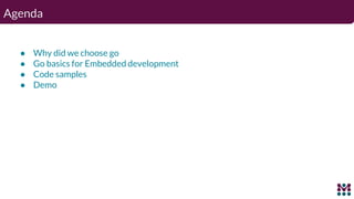 Comparing C and Go | PPT