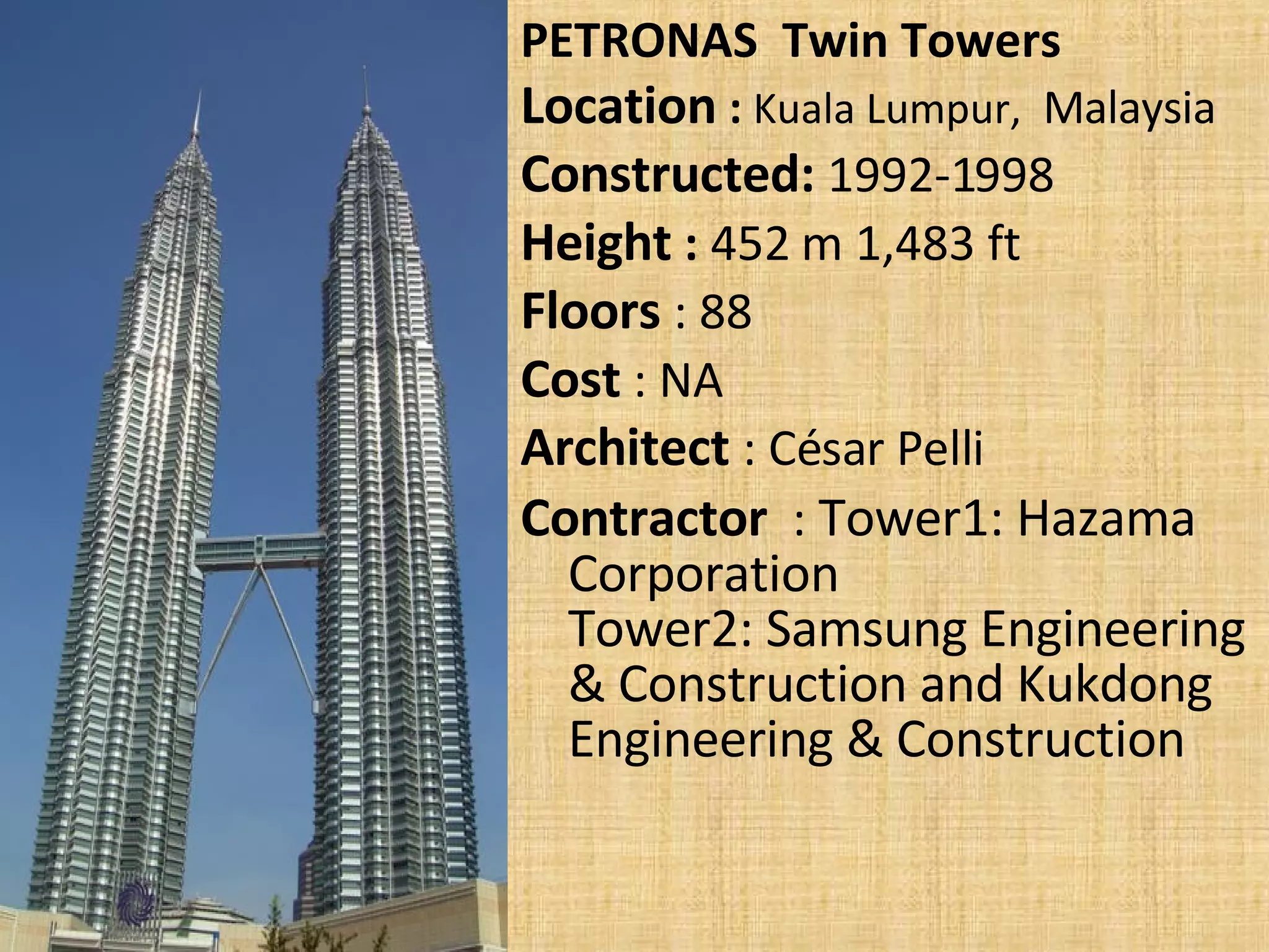 Tallest Building | PPT