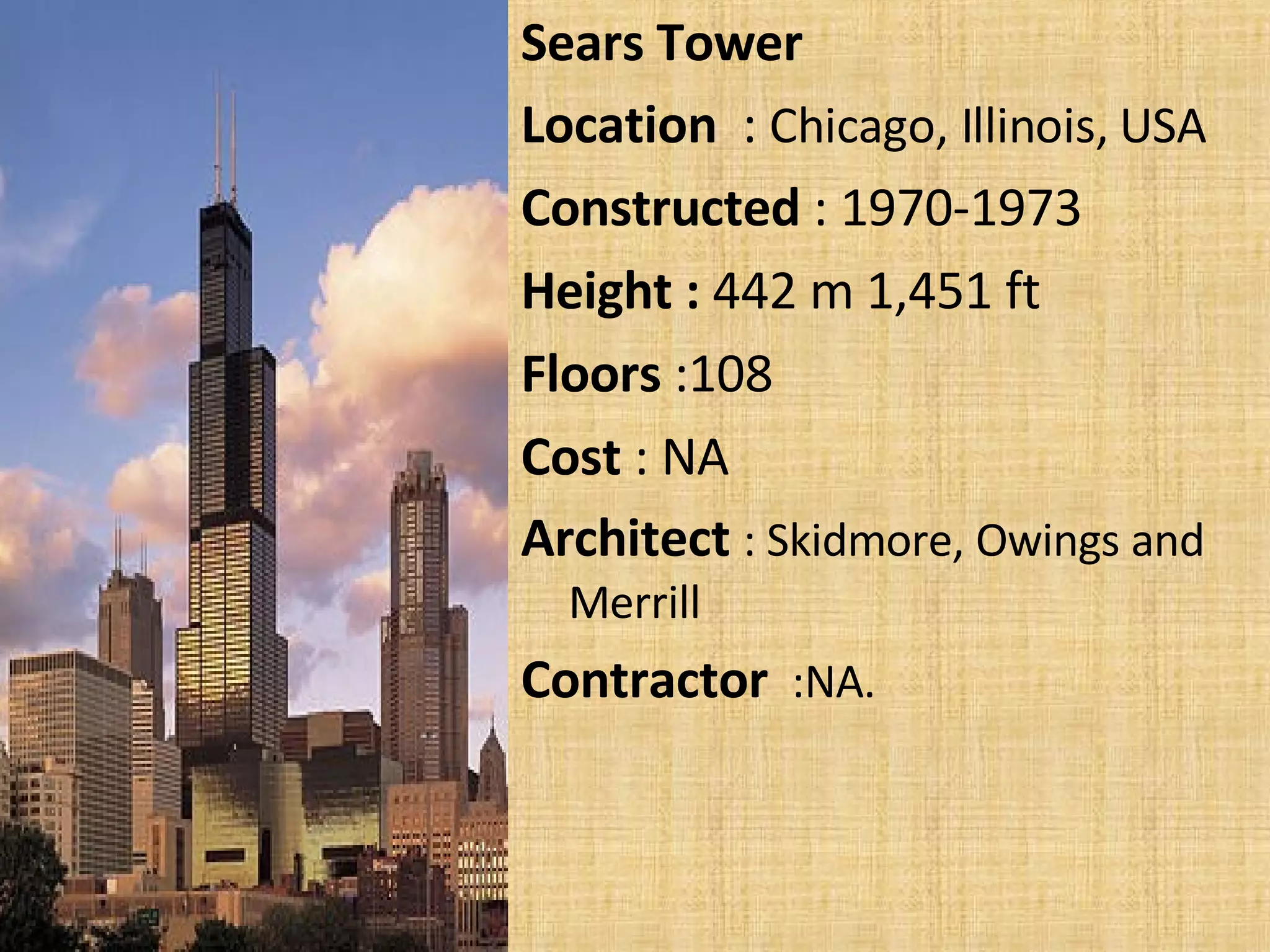 Tallest Building | PPT
