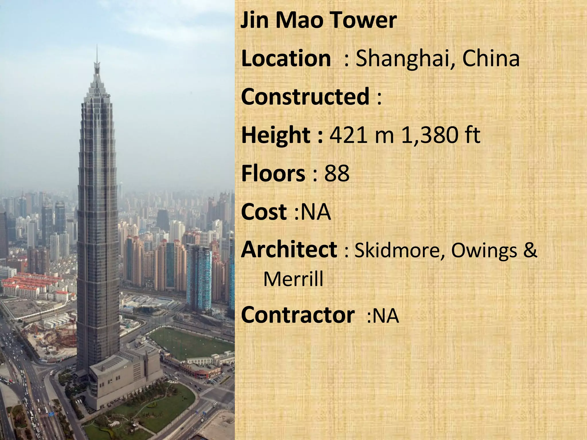 Tallest Building | PPT