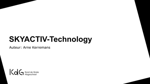 Skyactiv technology presentation met sjabloon | PPT
