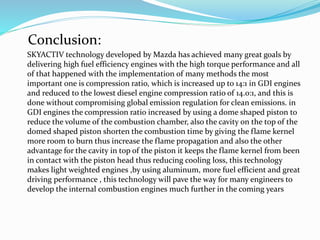 Skyactiv technology 1 | PPTX