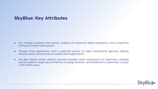 SkyBlue: Your Premier Choice for OOH Media Advertising in Malaysia | PPT