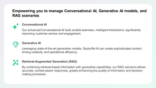 Skybuffer AI: Advanced Conversational and Generative AI Solution on SAP Business Technology ...