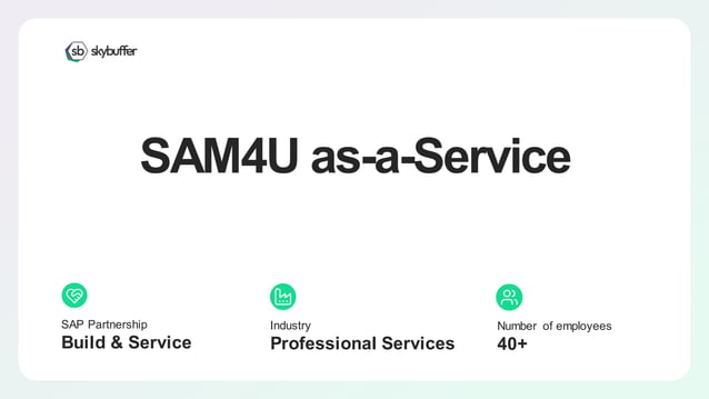 Skybuffer SAM4U tool for SAP license adoption | PDF | Operating Systems ...
