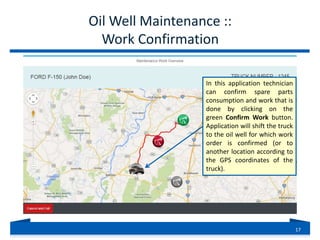 SAPUI5 :: Oil Well Maintenance | PPTX