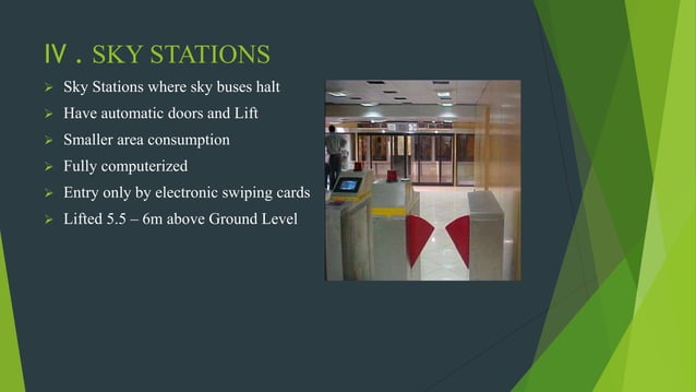 Sky bus an emerging technology | PPTX