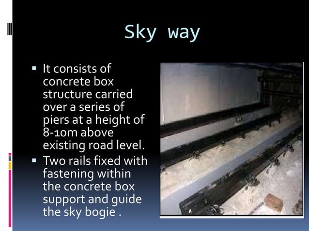 Sky bus technology | PPTX