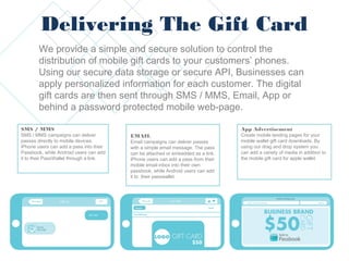 Mobile gift card generator for apple wallet | PPT