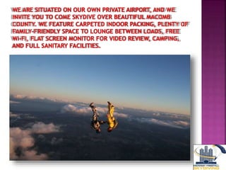 Skydiving near Detroit - Midwest Freefall | PPTX