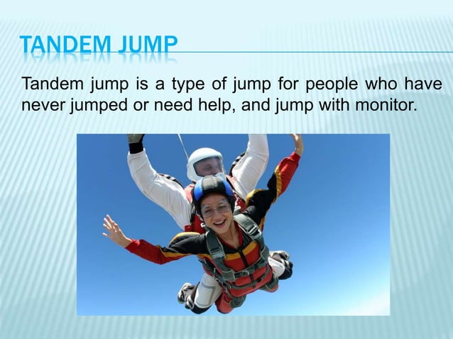 SKY DIVING PROJECT | PPT